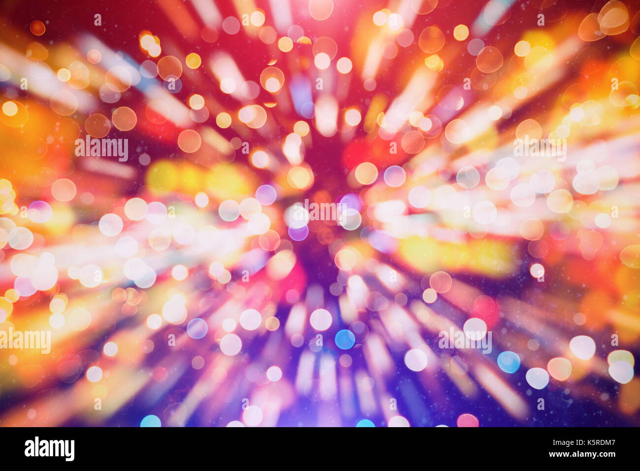 Bright light spots abstract bokeh blurred texture background Stock ...