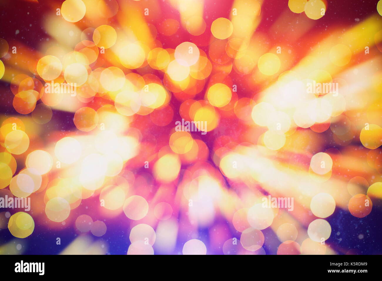 Bright light spots abstract bokeh blurred texture background Stock ...