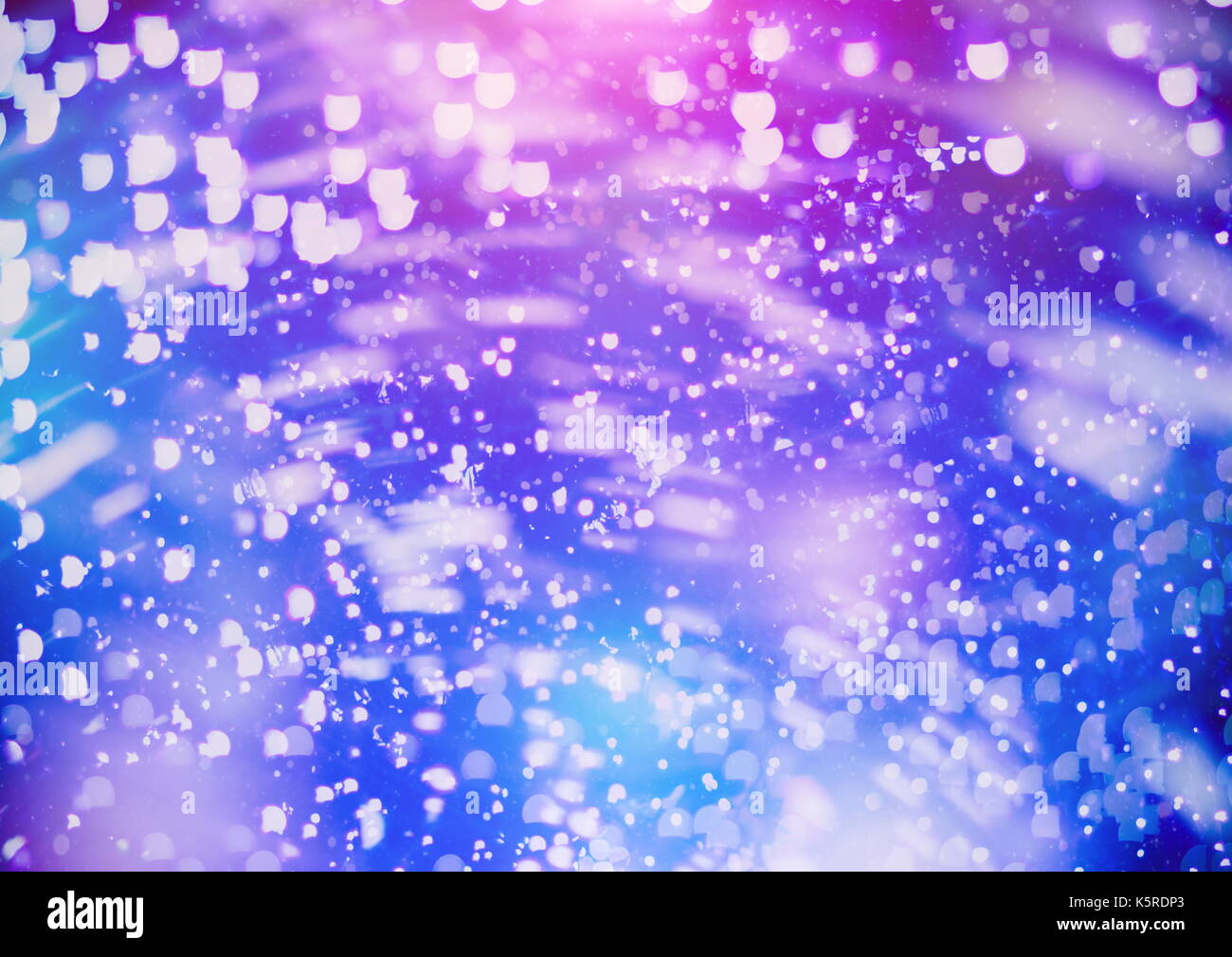Bright light spots abstract bokeh blurred texture background Stock ...