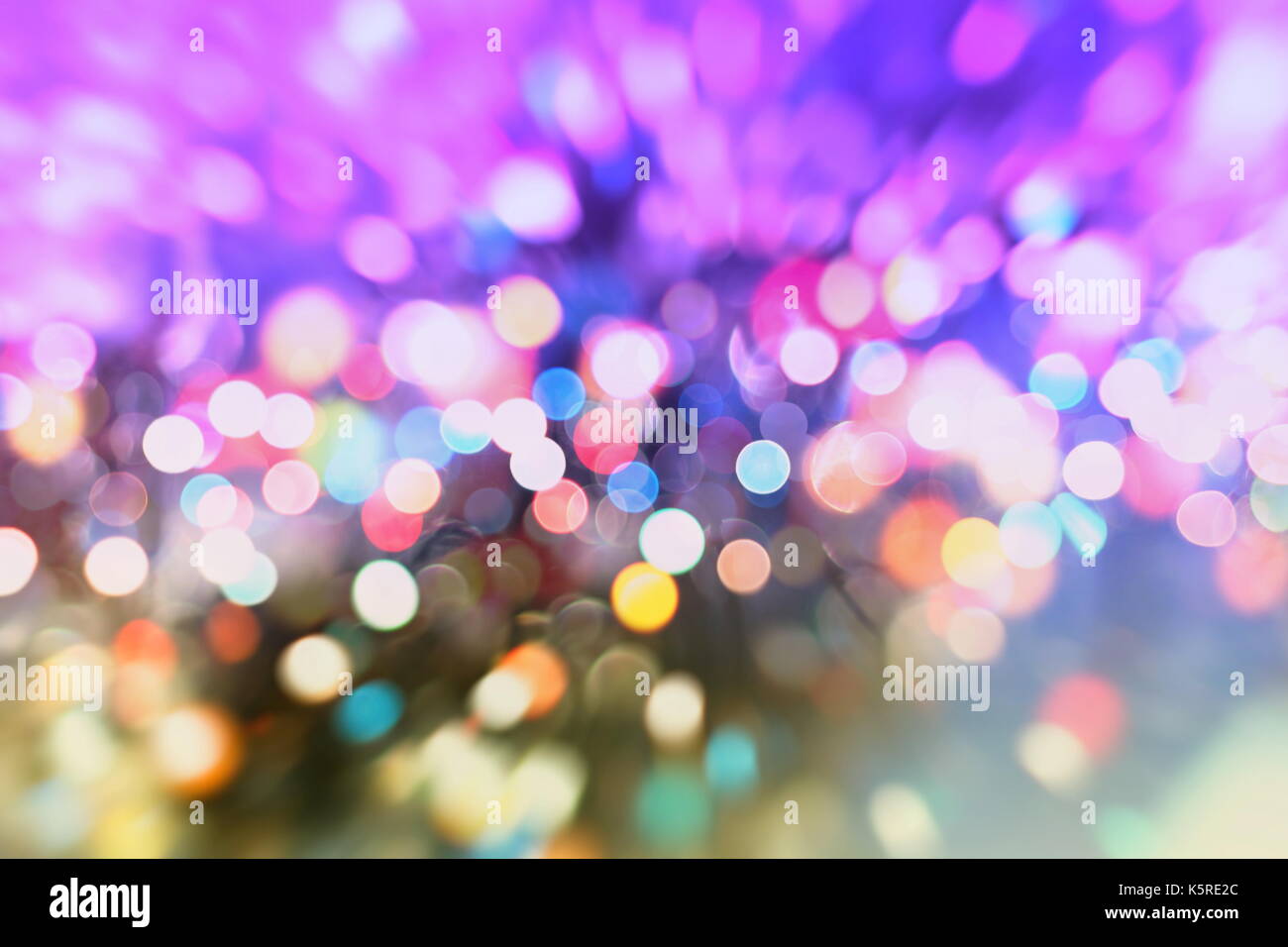 Bright light spots abstract bokeh blurred texture background Stock ...