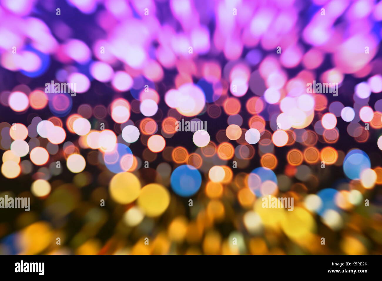 Bright light spots abstract bokeh blurred texture background Stock ...