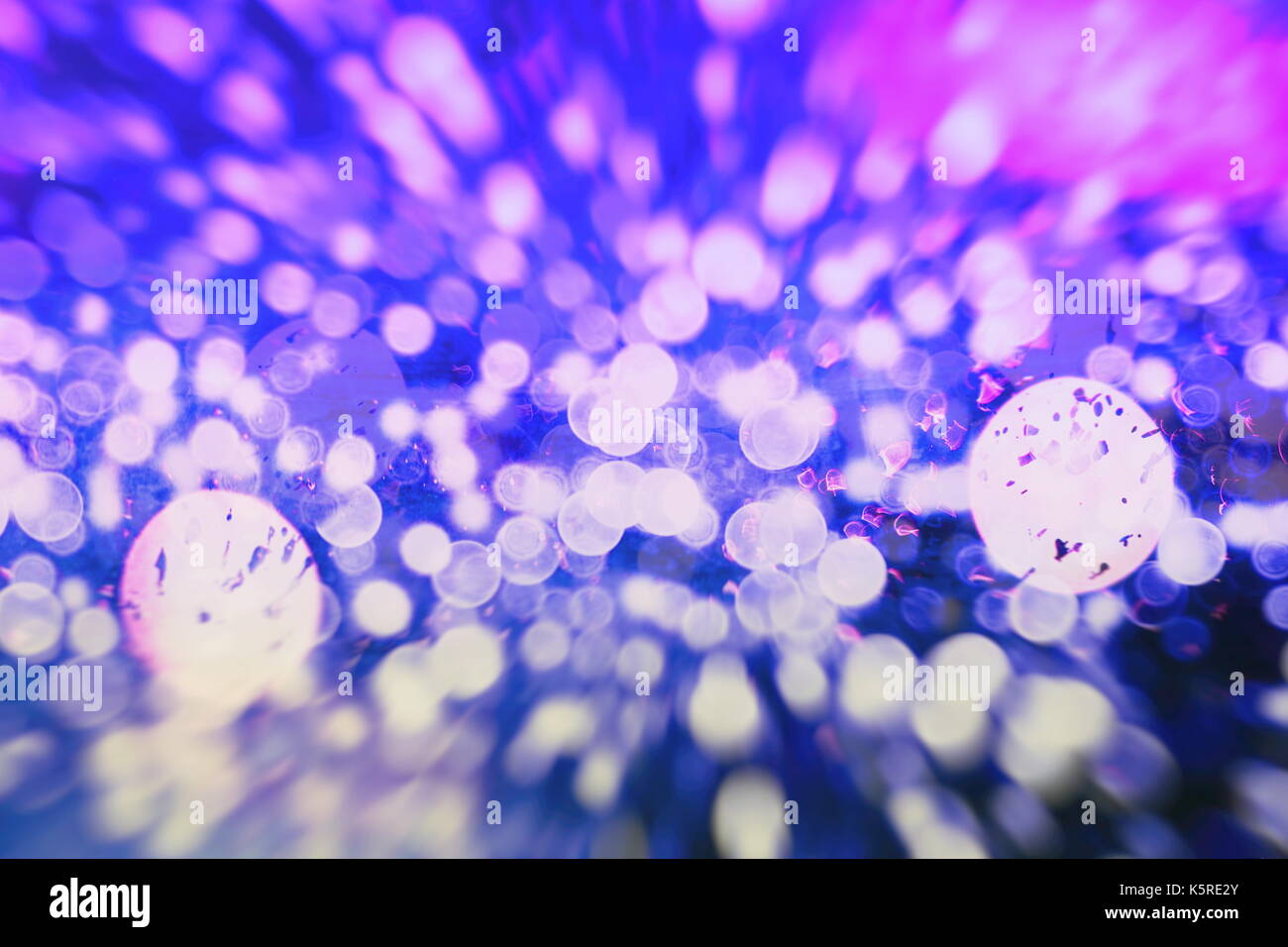 Bright light spots abstract bokeh blurred texture background Stock ...