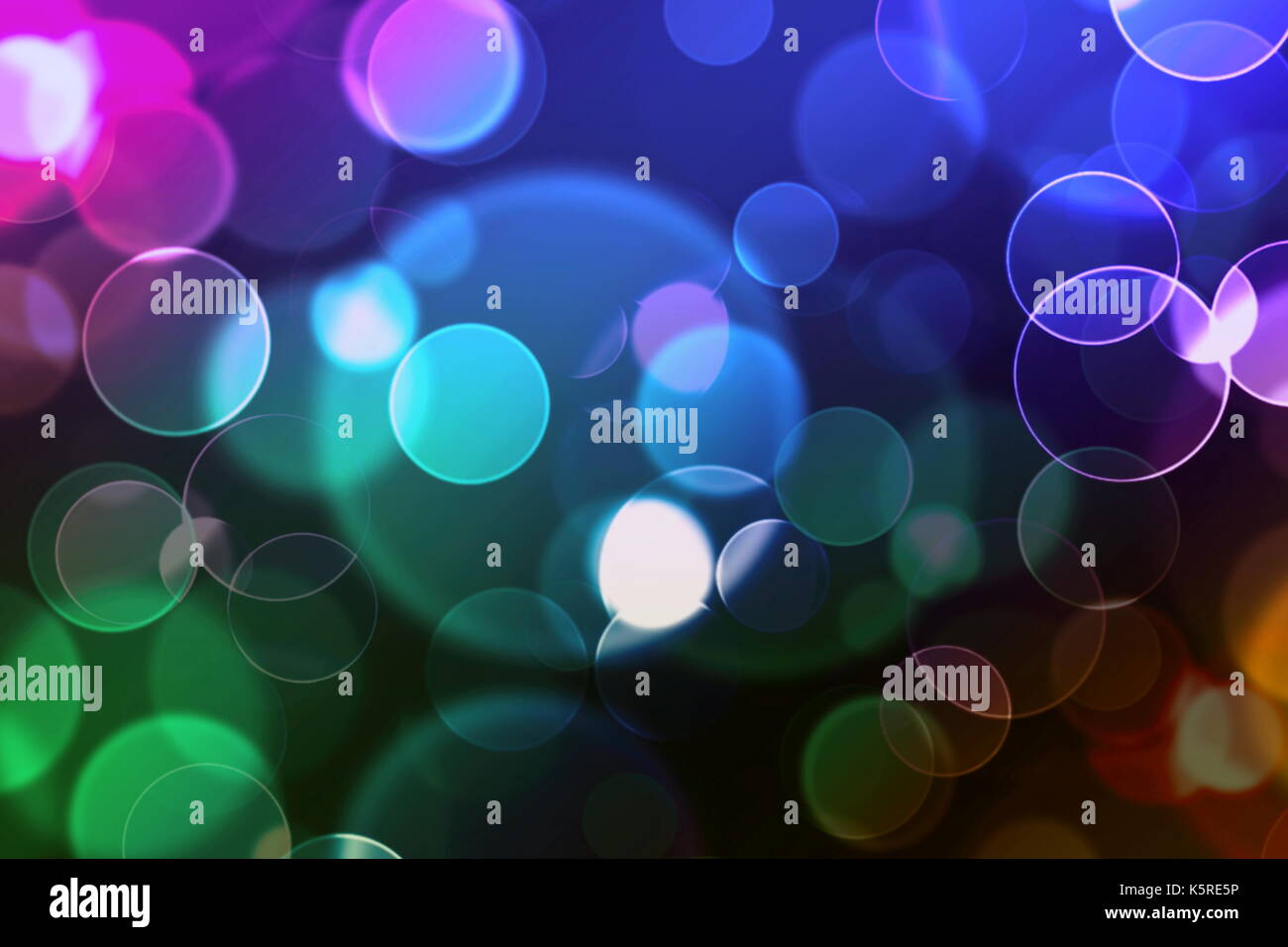 Bright light spots abstract bokeh blurred texture background Stock ...