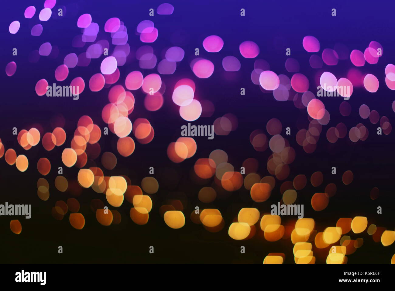 Bright light spots abstract bokeh blurred texture background Stock ...