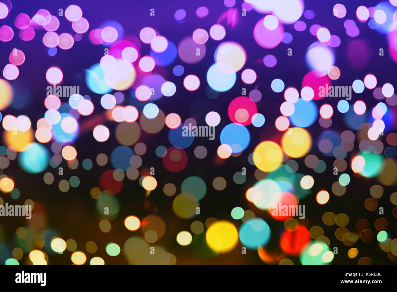 Bright light spots abstract bokeh blurred texture background Stock ...