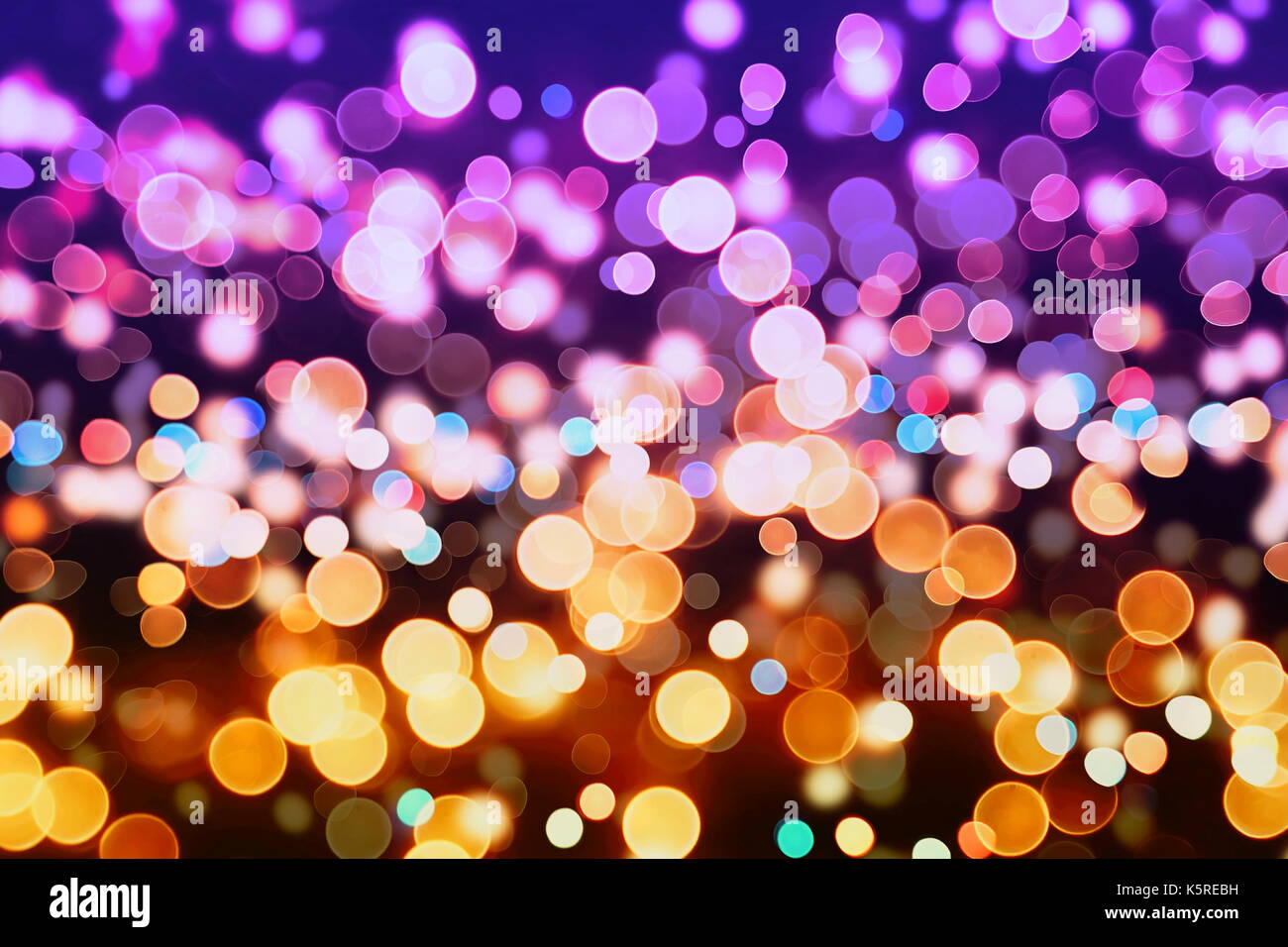 Bright light spots abstract bokeh blurred texture background Stock ...