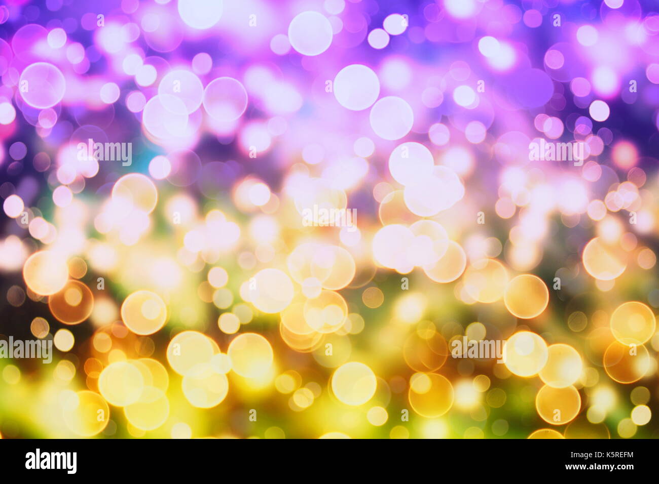 Bright light spots abstract bokeh blurred texture background Stock ...