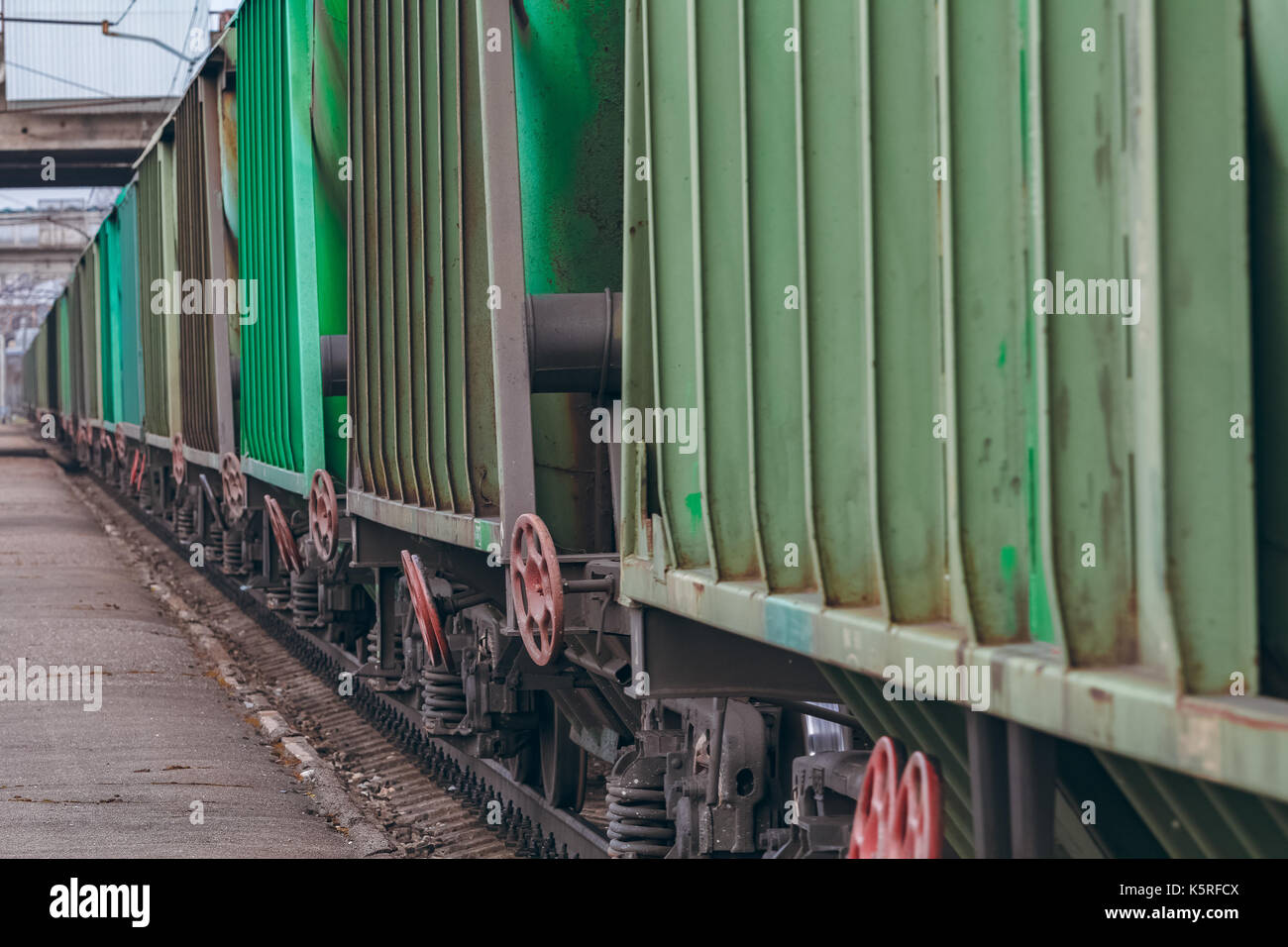 Cargo wagons hi-res stock photography and images - Alamy