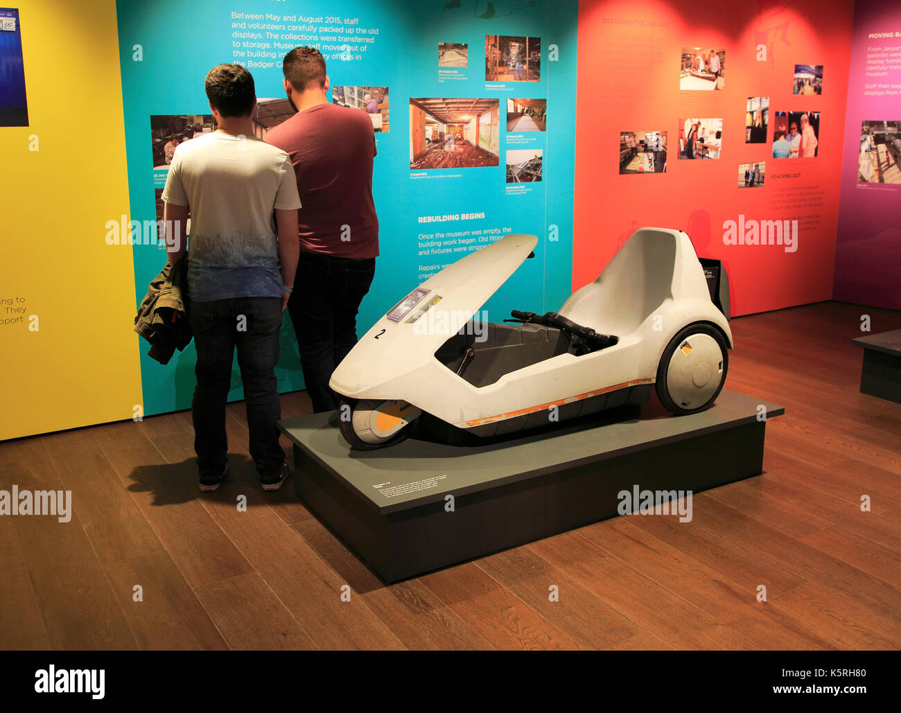 Sinclair C5 battery powered electric vehicle 1985, Weston-super-Mare ...