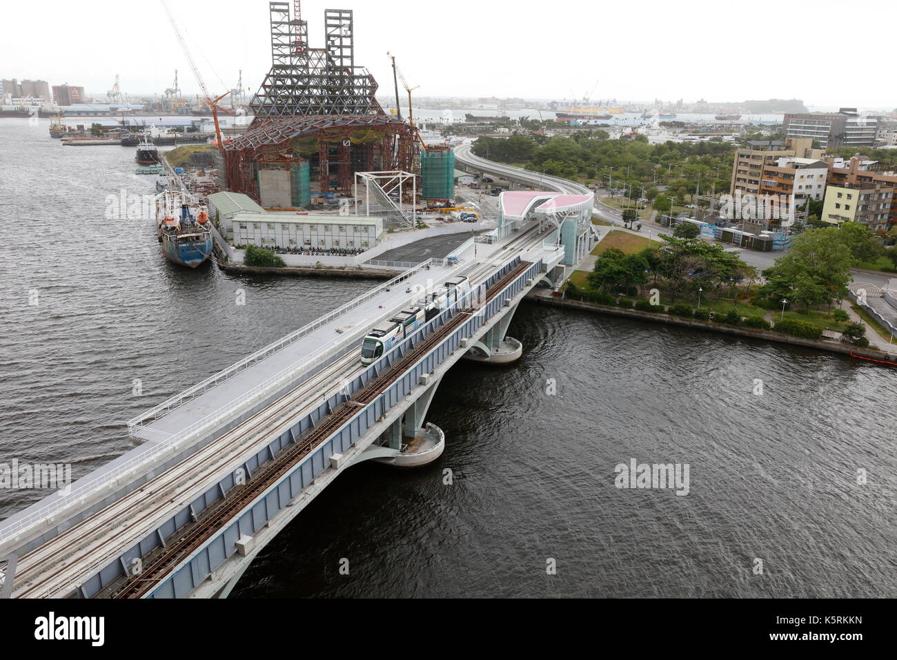 Light Rail System in Kaohsiung , Taiwan Stock Photo - Alamy