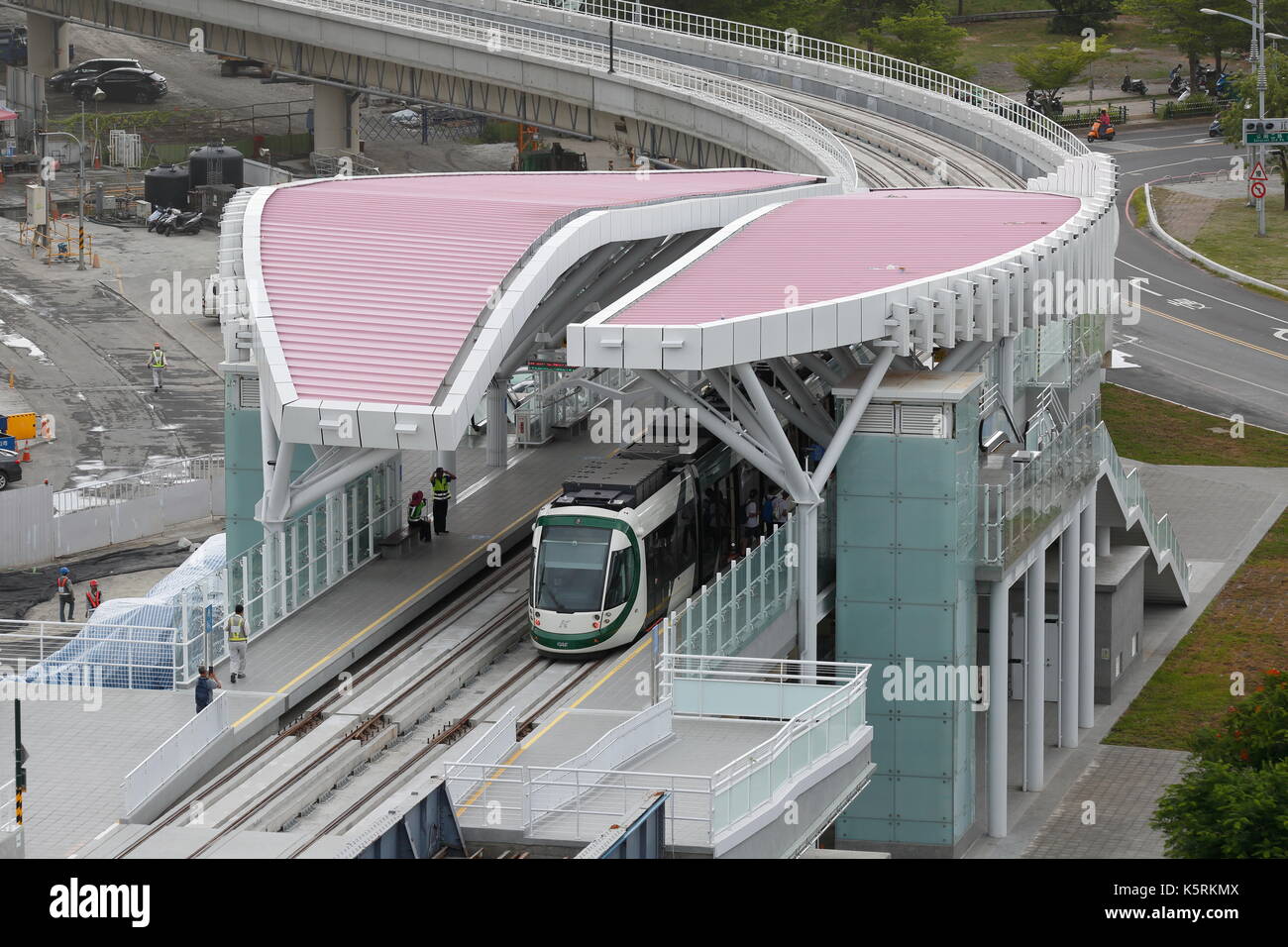 Light Rail System in Kaohsiung , Taiwan Stock Photo - Alamy