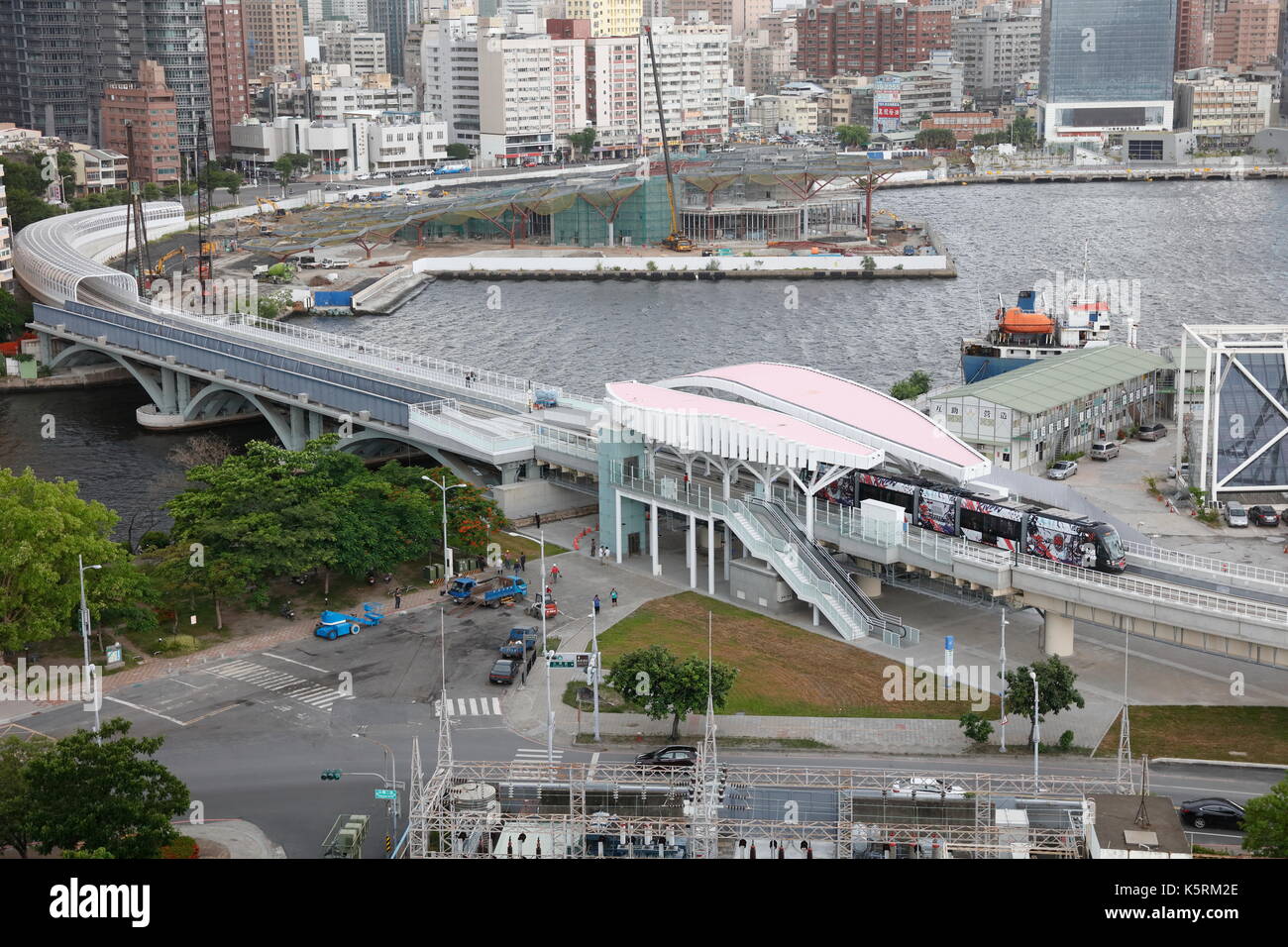 Light Rail System in Kaohsiung , Taiwan Stock Photo - Alamy