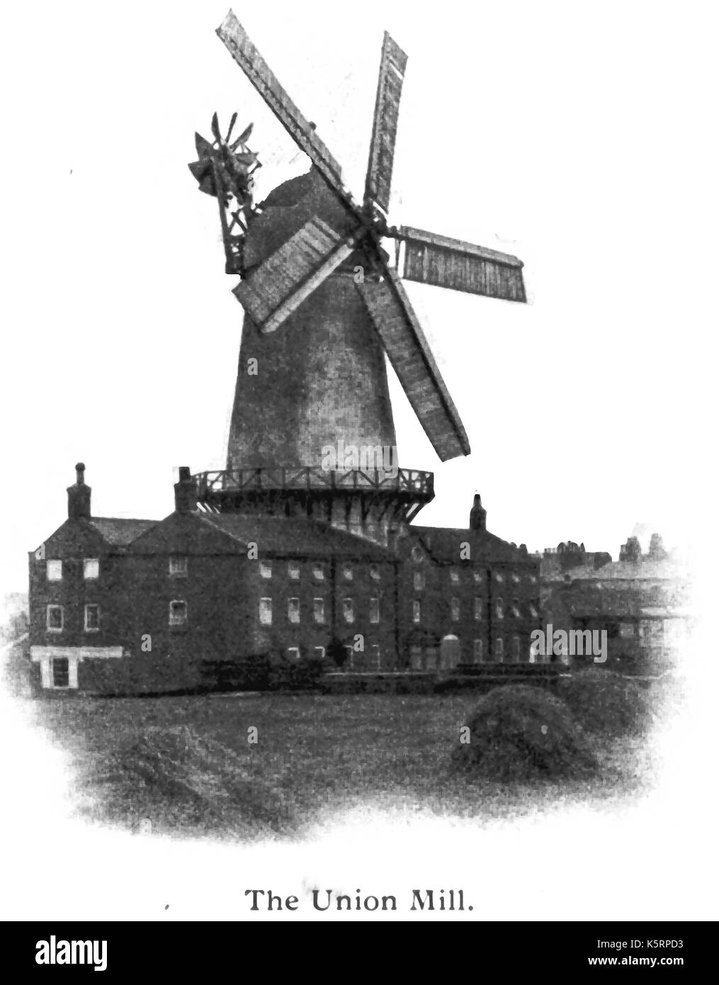 The former Union Mill, Whitby, North Yorkshire, UK - Demolished 1923 ...