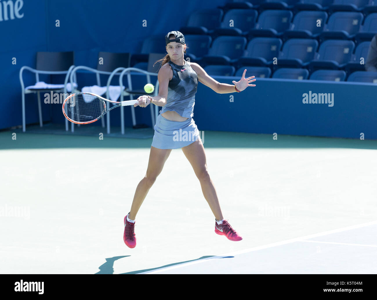 New York, United States. 09th Sep, 2017. Emiliano Arango of Columbia ...
