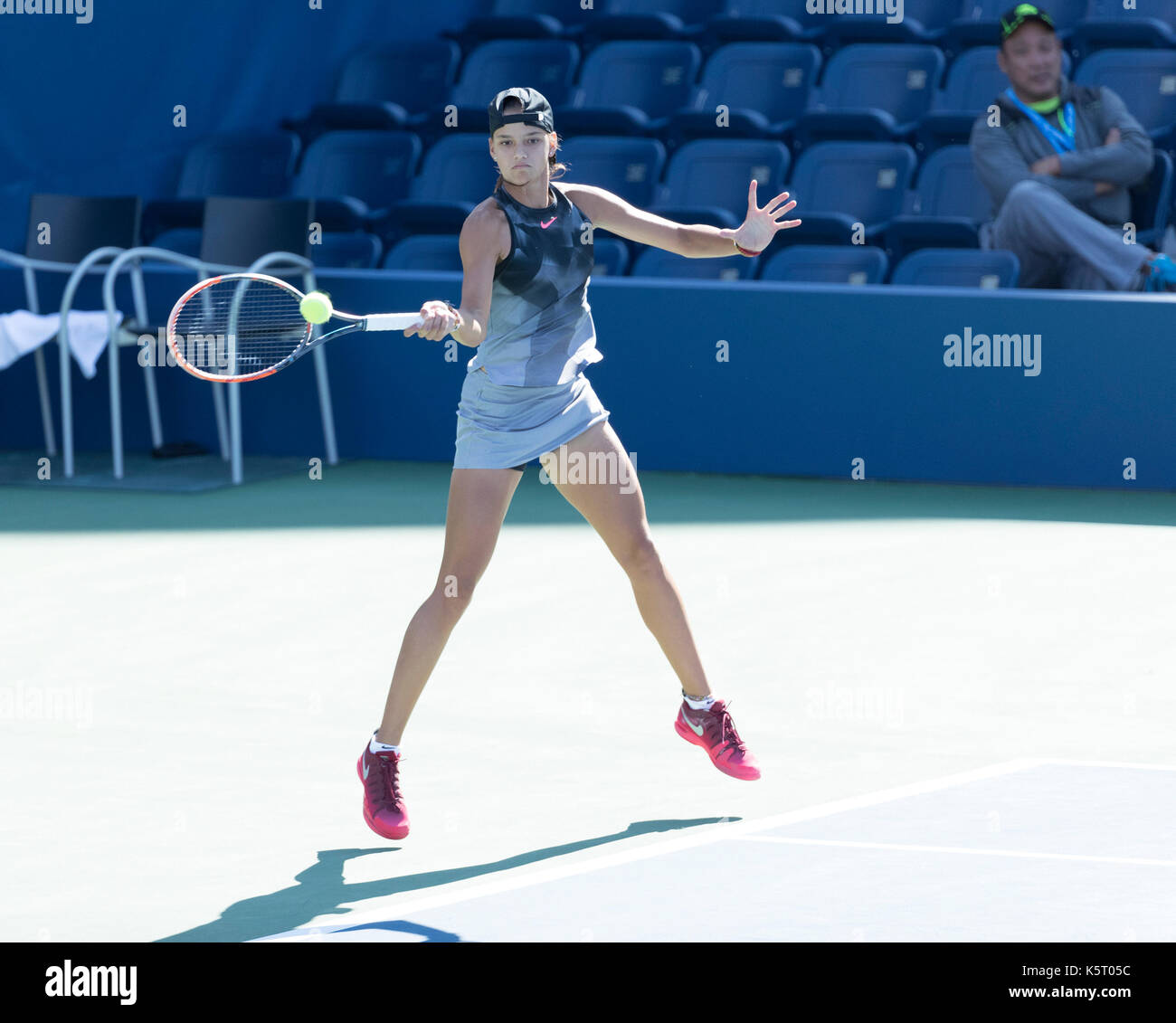 New York, United States. 09th Sep, 2017. Emiliano Arango of Columbia ...