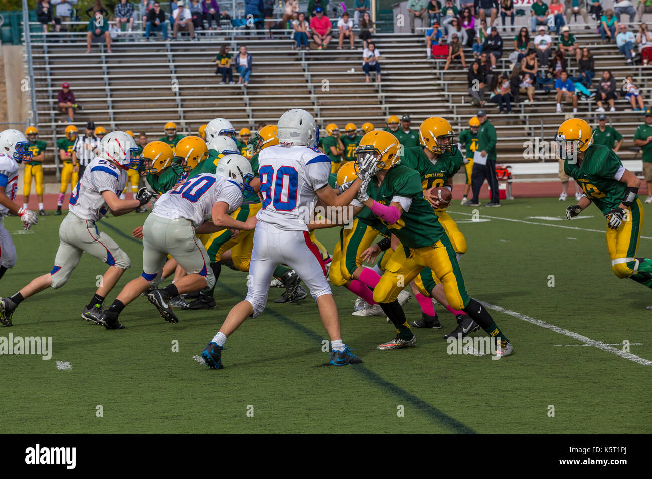 San Marin High School Mustangs, versus, Tamalpais High School Red ...