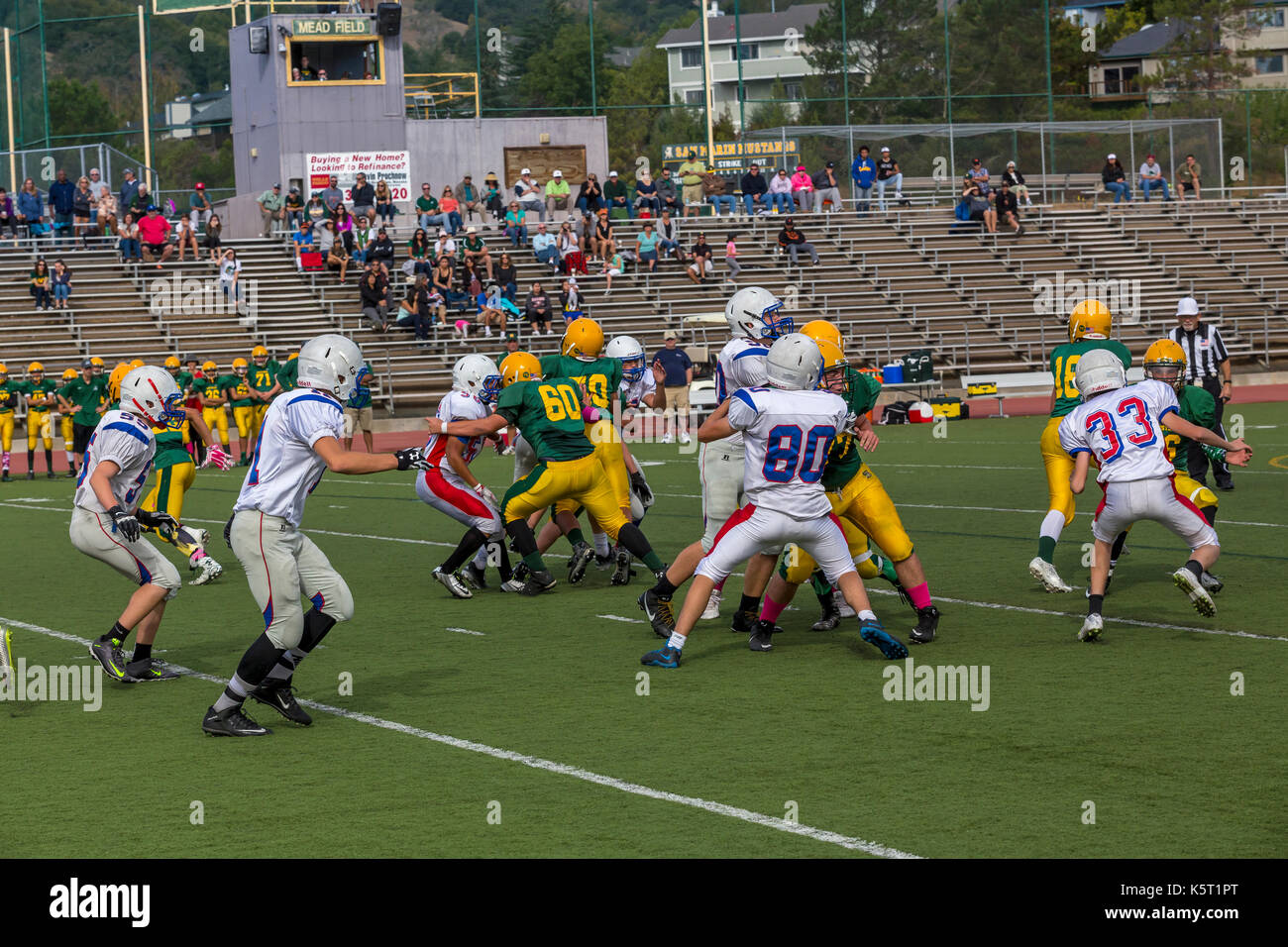 San Marin High School Mustangs, versus, Tamalpais High School Red ...