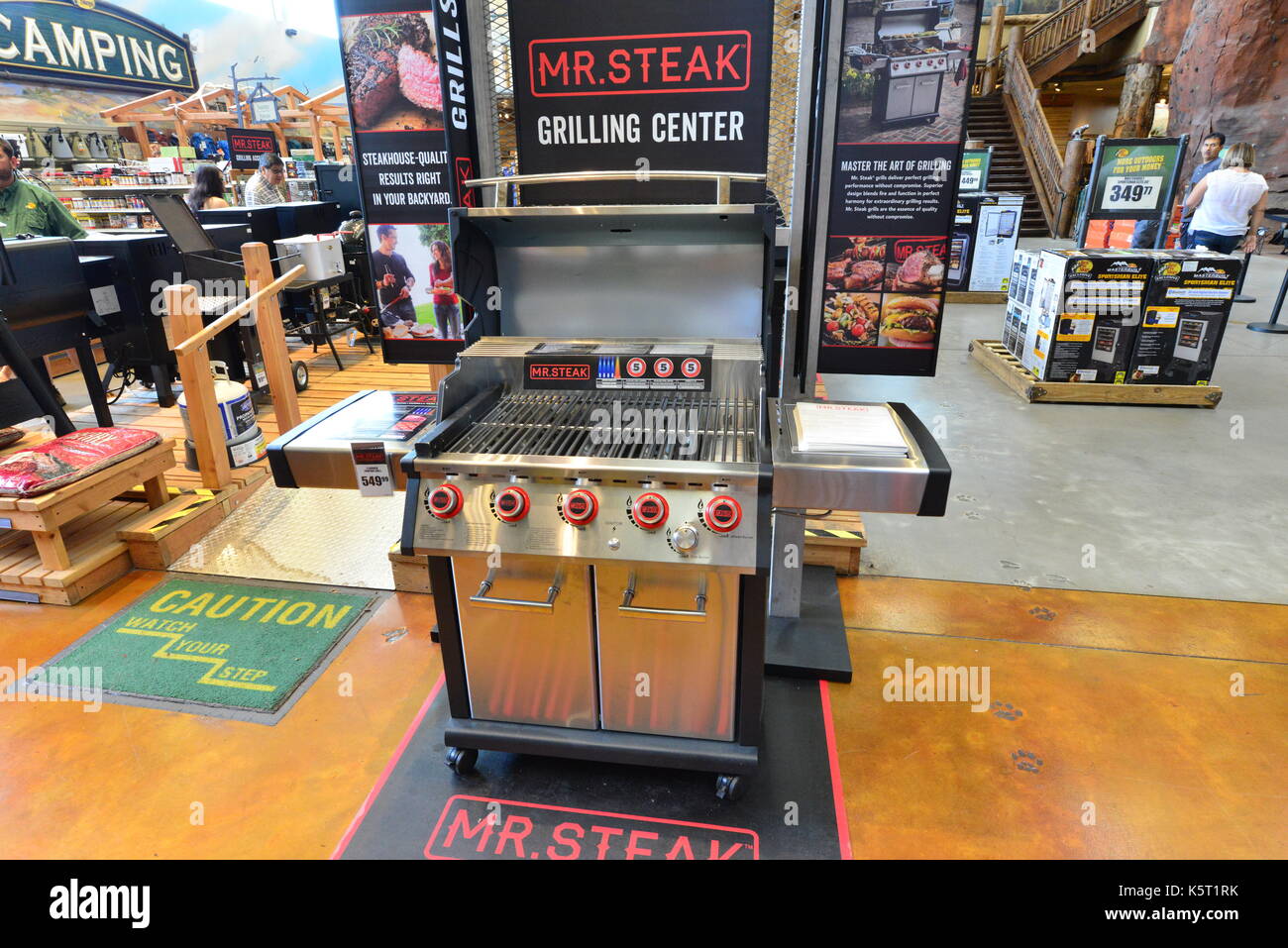 Outdoor oven and grilling centre Stock Photo - Alamy