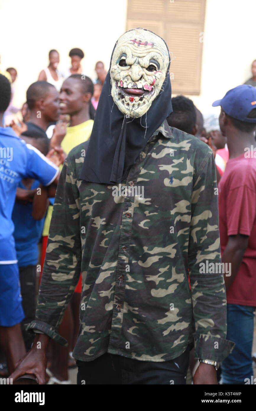 Traditional event in Ebrie village in Africa Stock Photo - Alamy