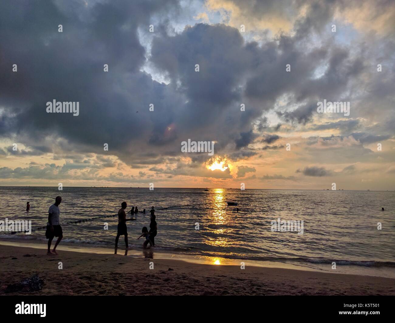 phu quoc island beach sunset, vietnam Stock Photo - Alamy