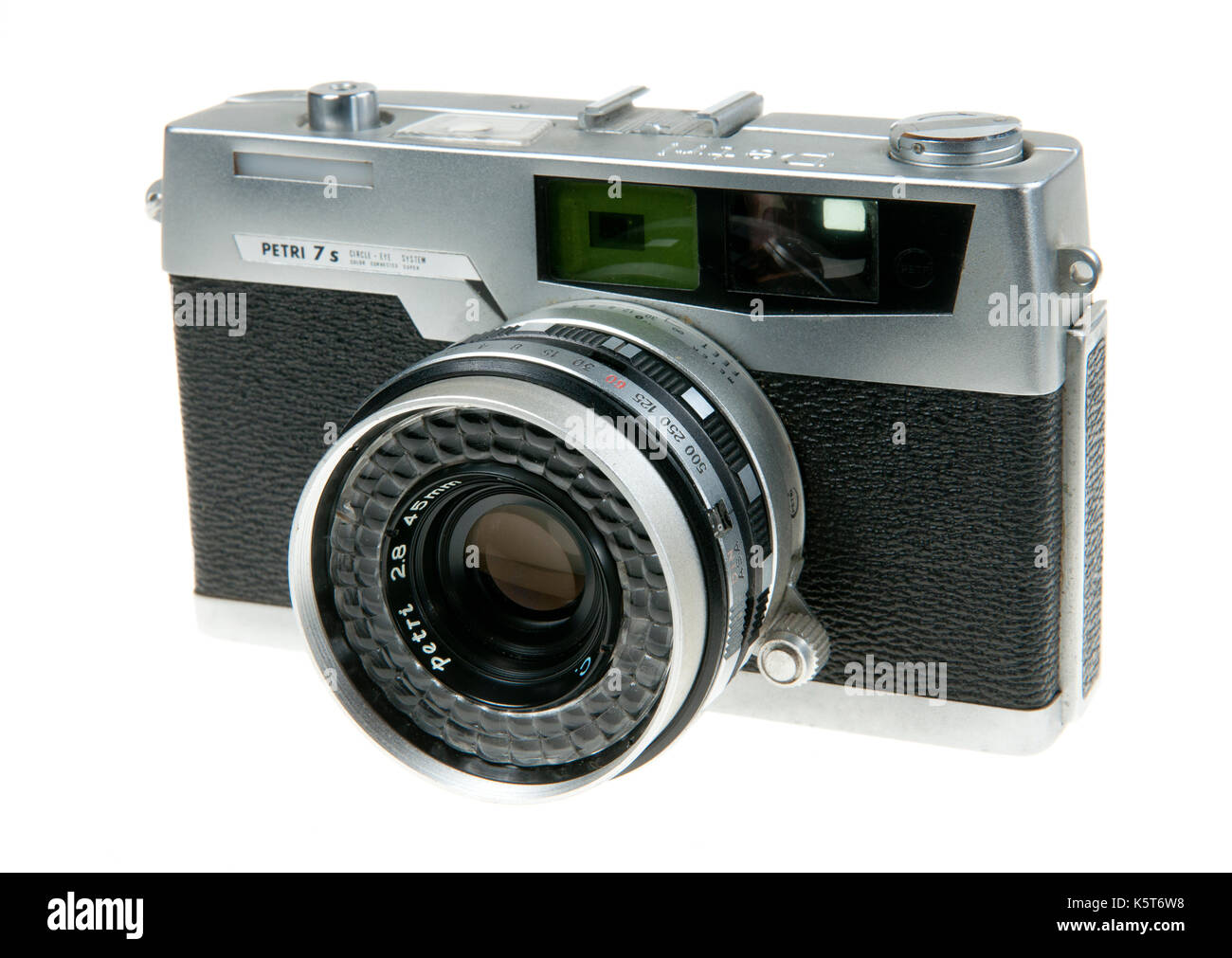 Kuribayashi Petri 7s coupled-rangefinder 35mm camera, produced between ...