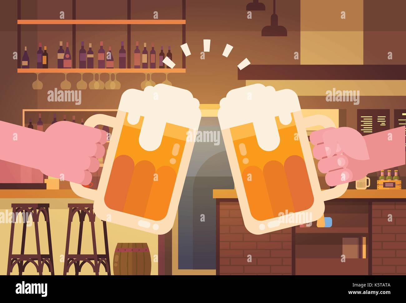 Beer Can In Hands High Resolution Stock Photography and Images - Alamy