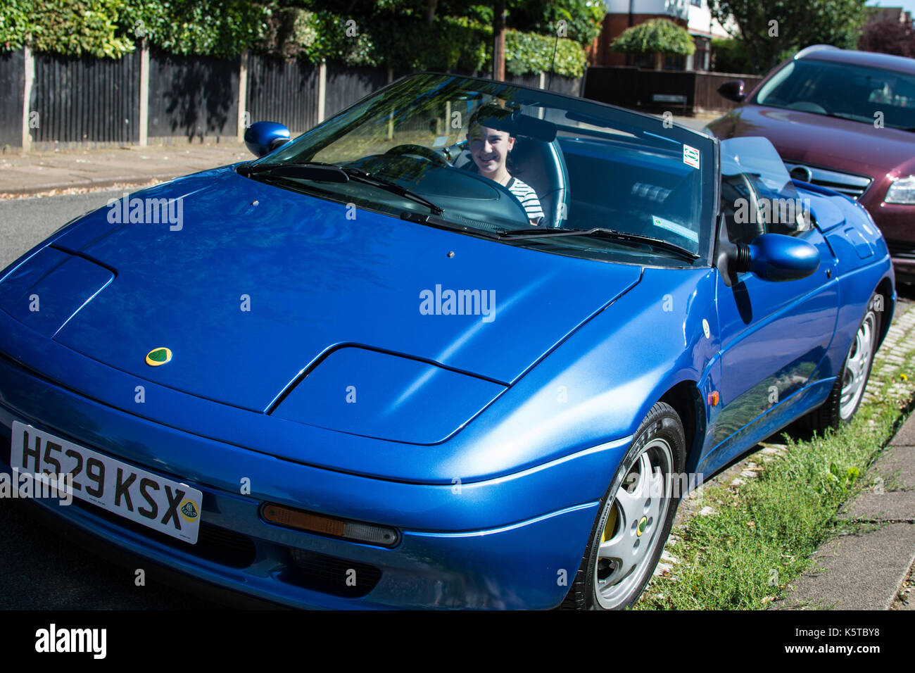 Lotus Elan Sports car pretty girl driving a fast sports car Pacific ...