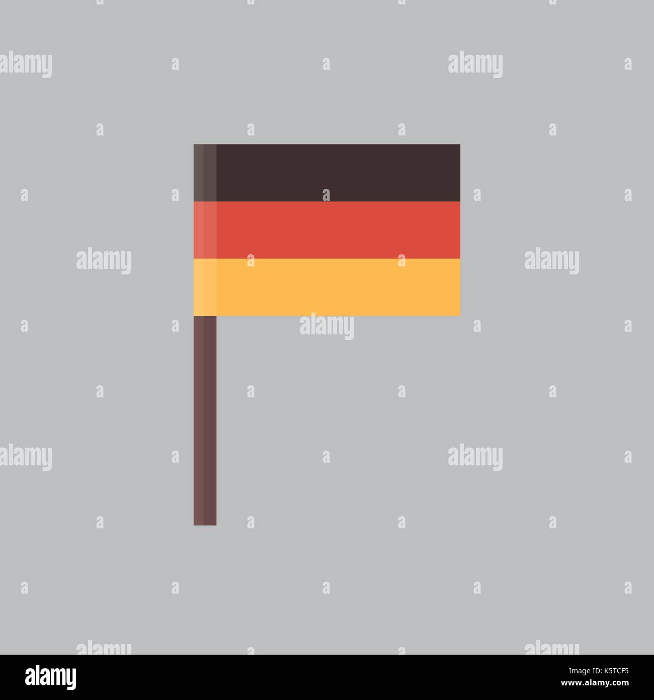 German Flag Icon Oktoberfest Festival Concept Stock Vector Image & Art ...