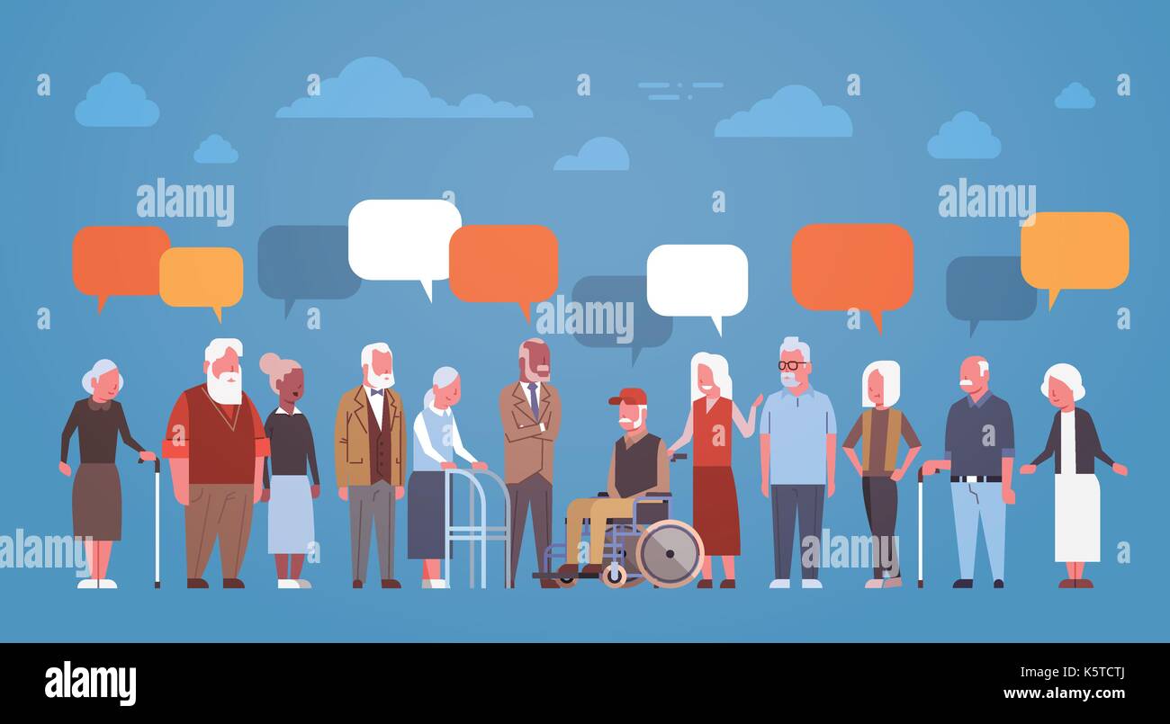 Elder race Stock Vector Images - Alamy