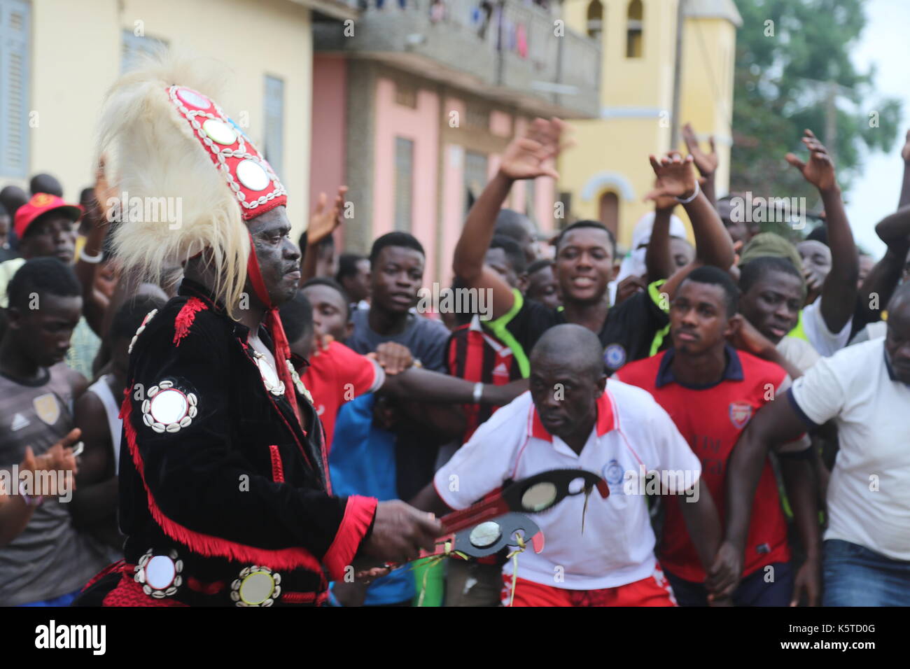 Cameroon traditional ceremony hi-res stock photography and images - Alamy