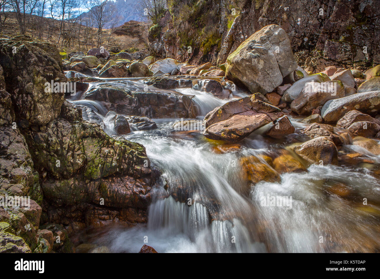 Glencoe waterfall hi-res stock photography and images - Alamy