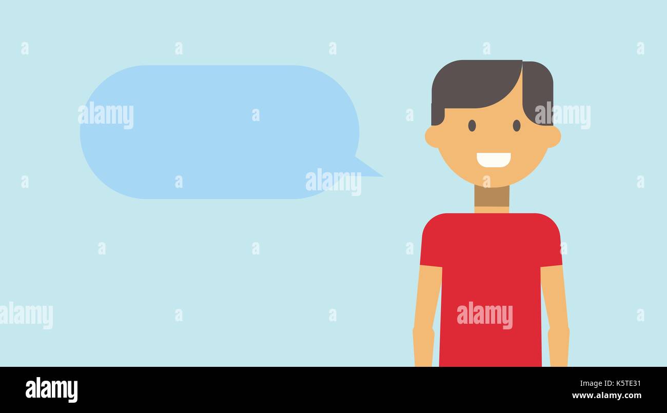 Cartoon man guy talk funny hi-res stock photography and images - Alamy