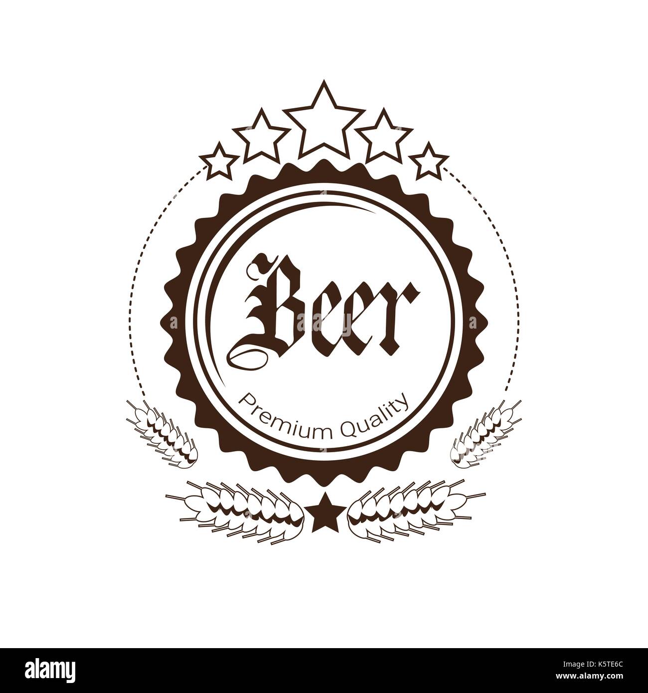 Oktoberfest Beer Festival Logo Holiday Decoration Posters Design Stock ...