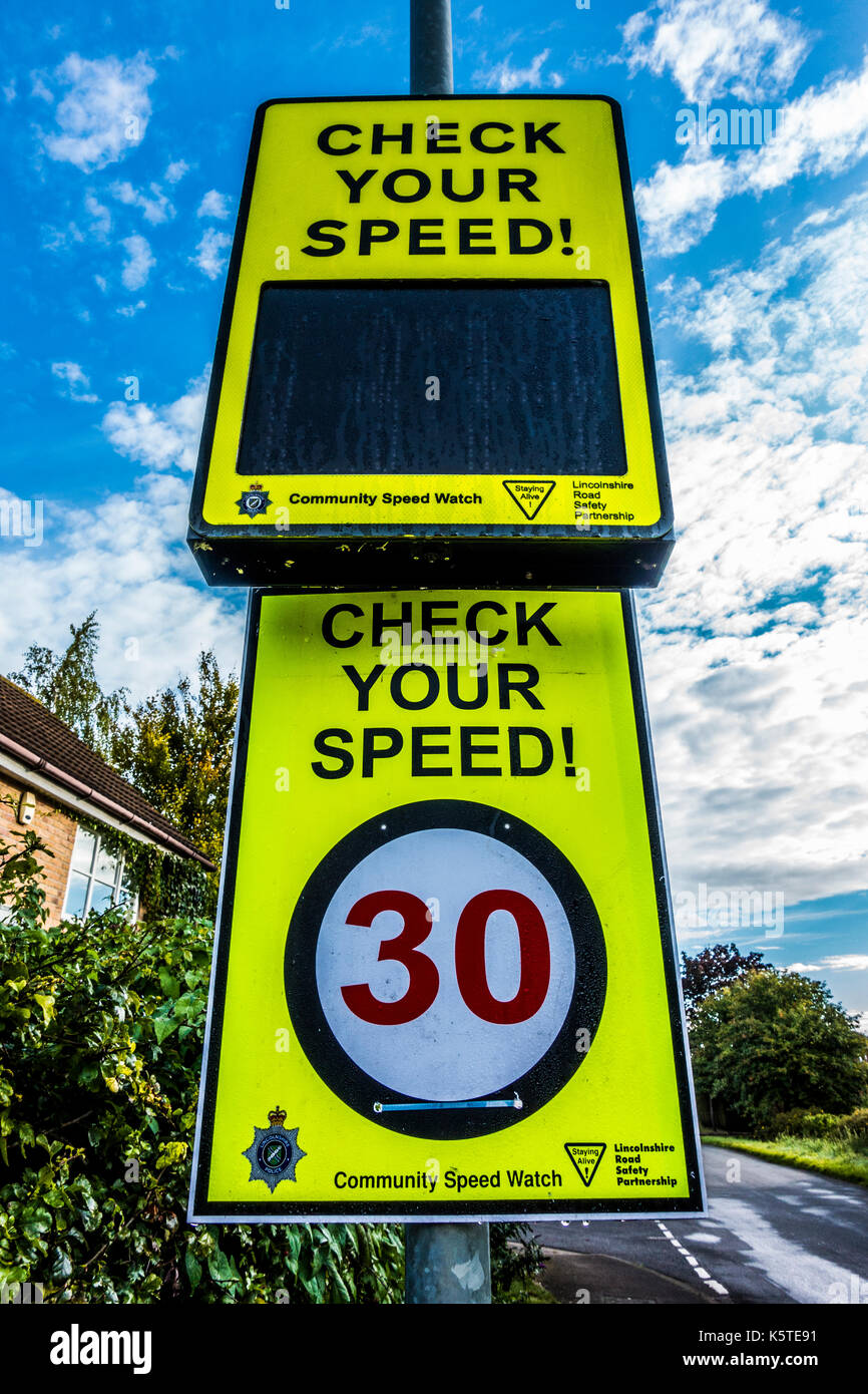 Watch Your Speed High Resolution Stock Photography and Images - Alamy