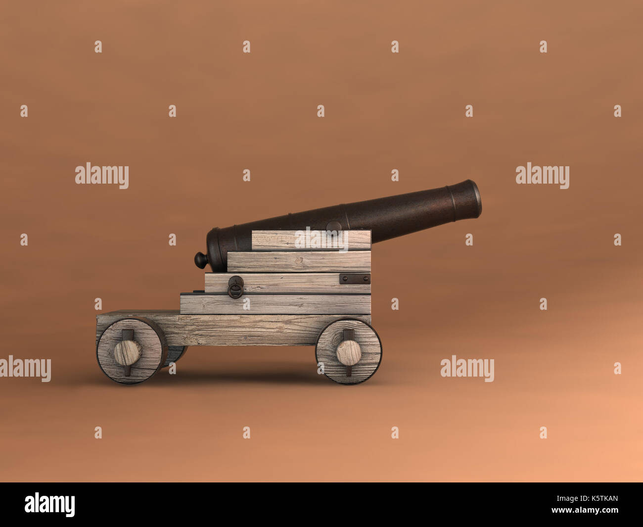 Old ship cannon fire hi-res stock photography and images - Alamy