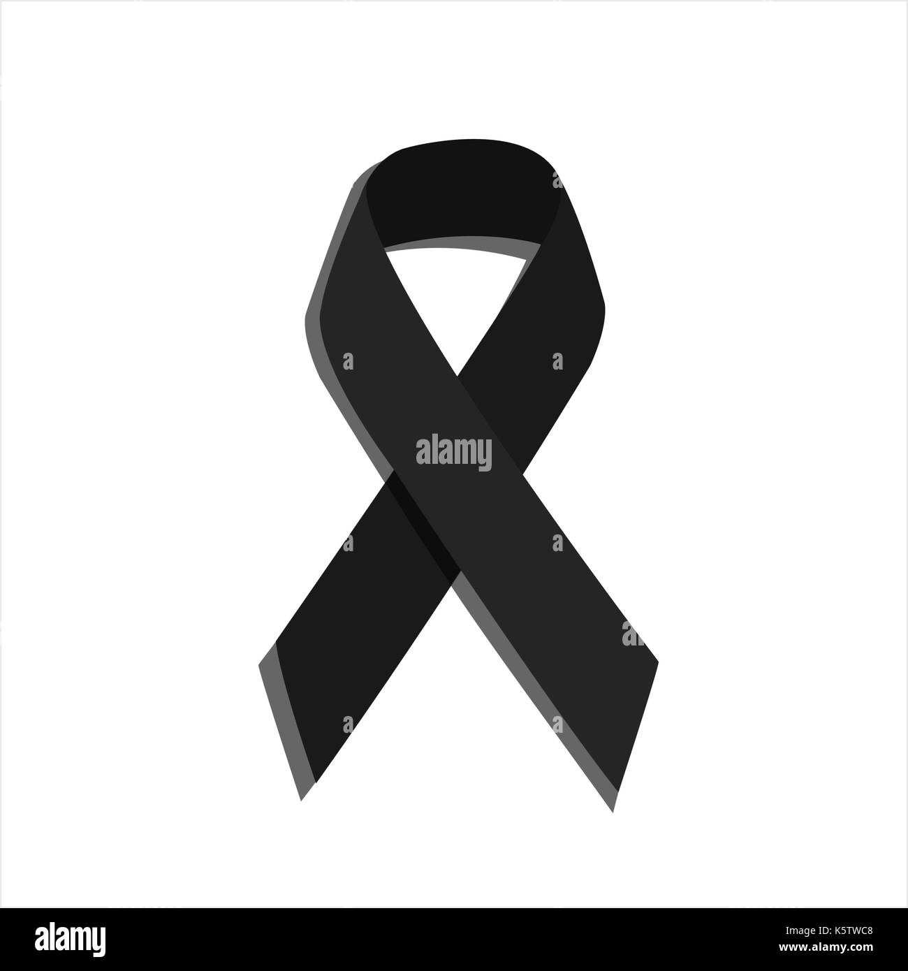 Black Ribbon Symbol