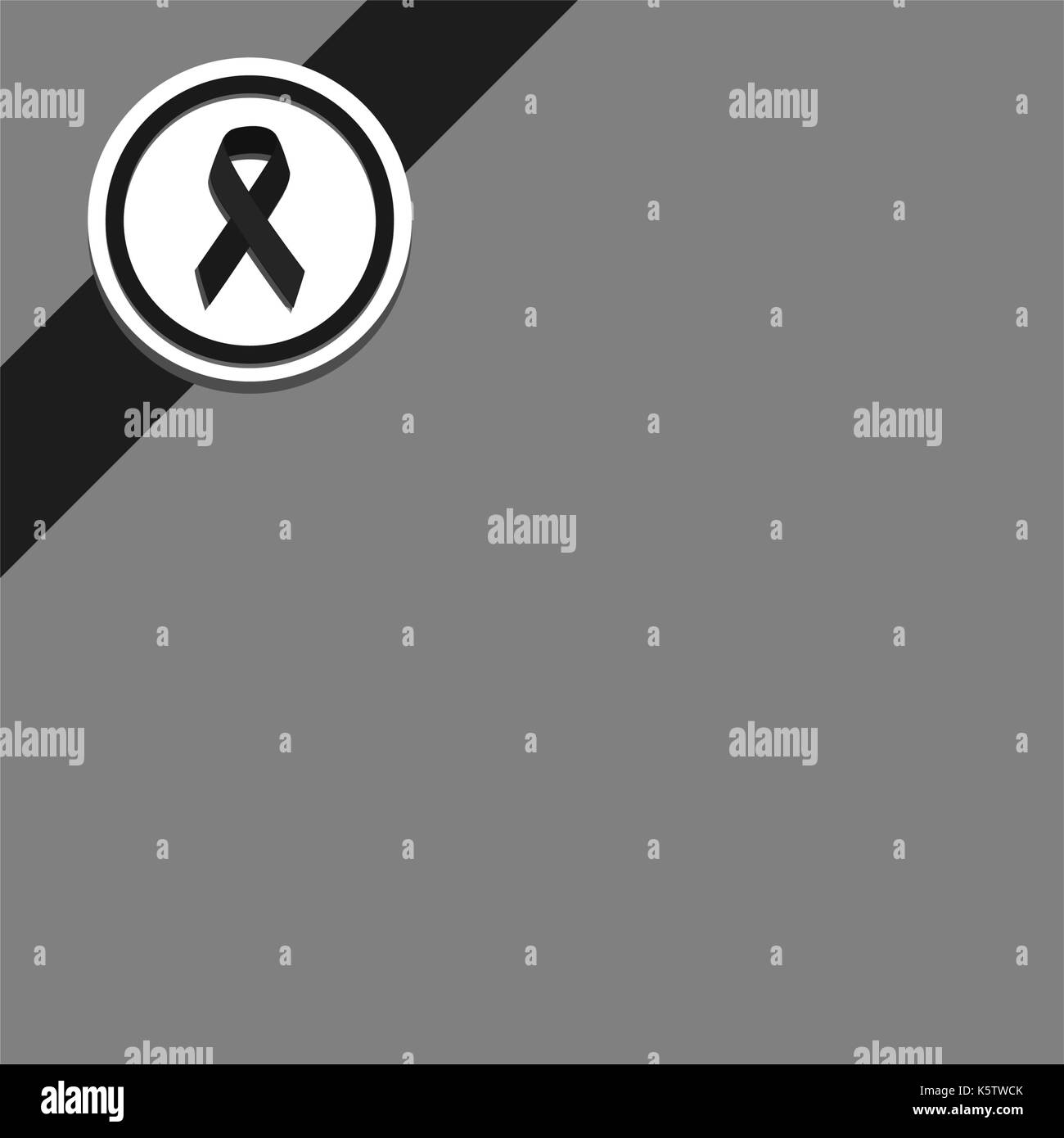 black ribbon vector Stock Vector Image & Art - Alamy