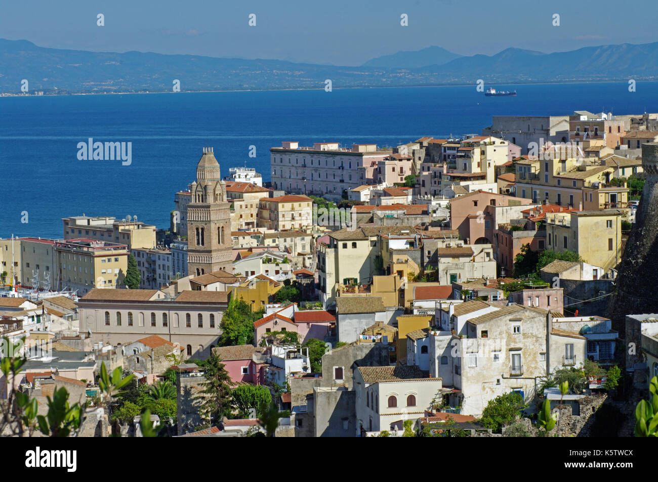 The historic quater of Gaeta, a city in the province Latina (ITaly). It ...