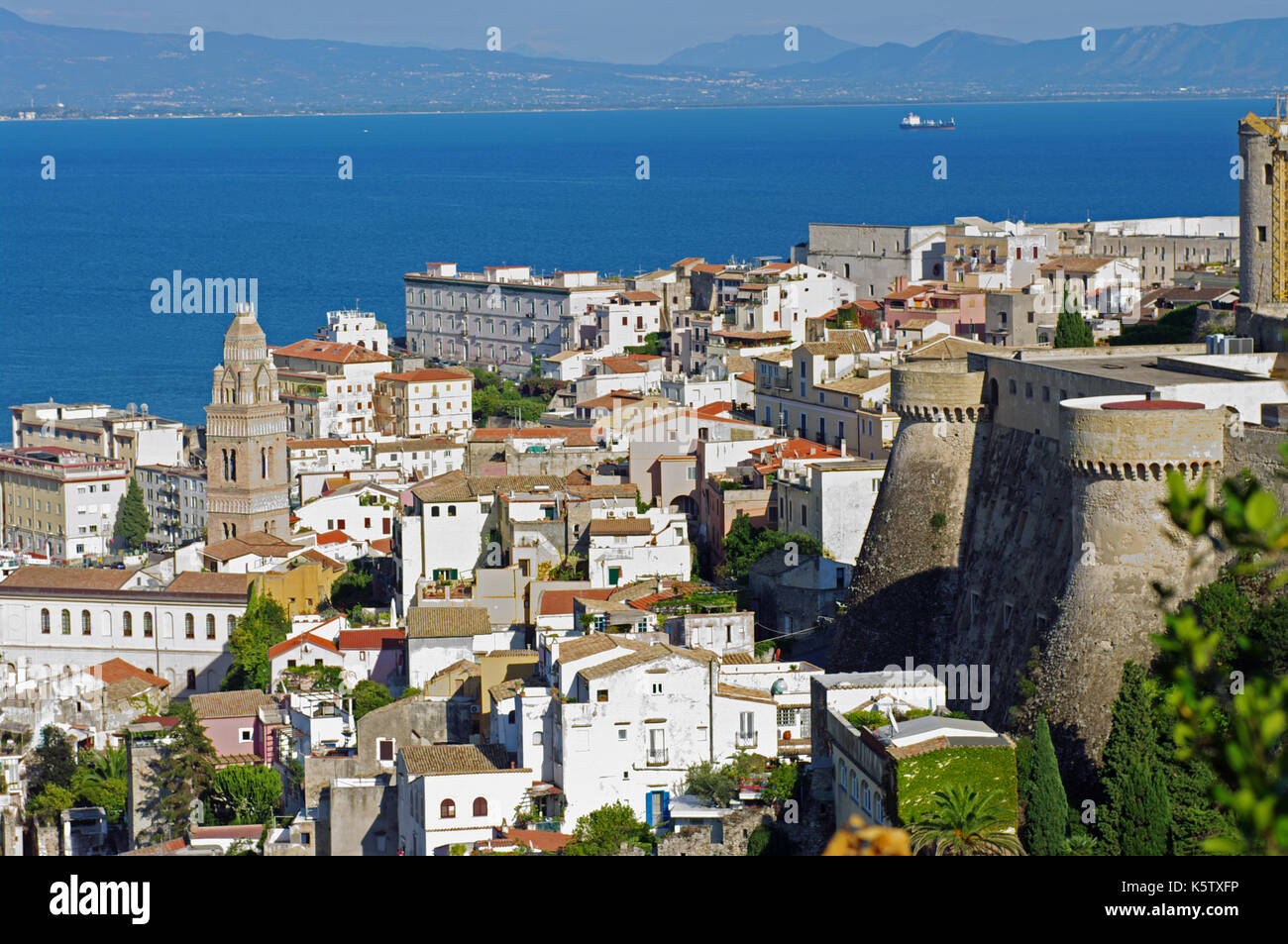 The historic quater of Gaeta, a city in the province Latina (ITaly). It ...