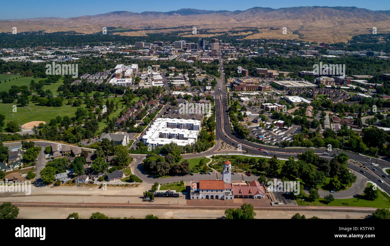Boise aerial hi-res stock photography and images - Alamy