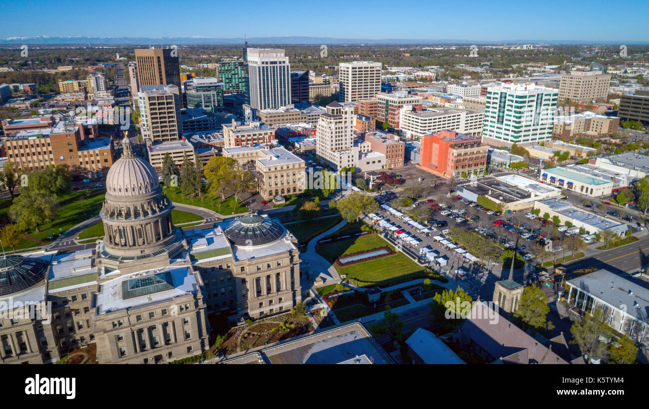 Boise idaho aerial hi-res stock photography and images - Alamy