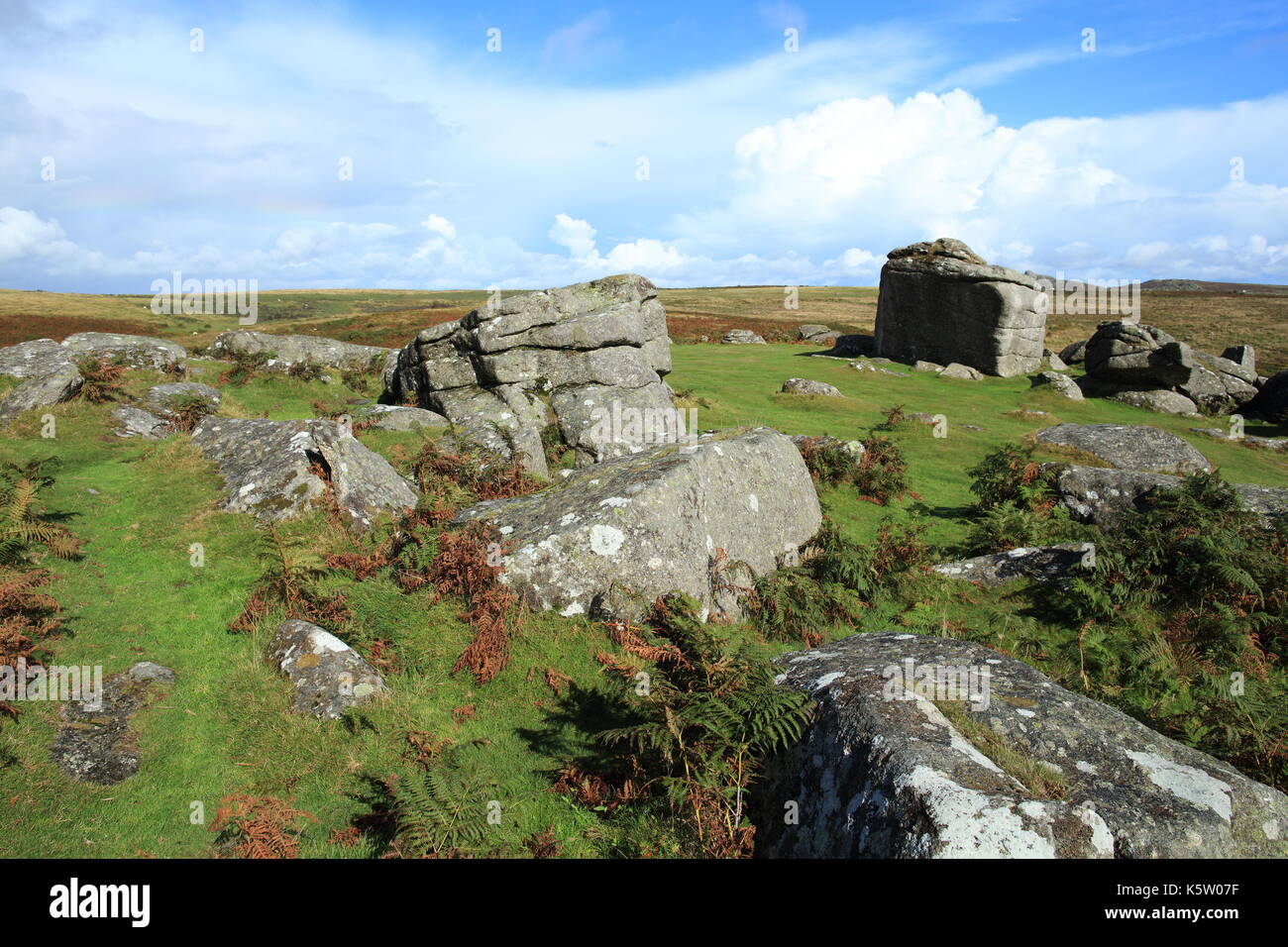 Bonehill rocks, Dartmoor, Devon, England, UK Stock Photo - Alamy