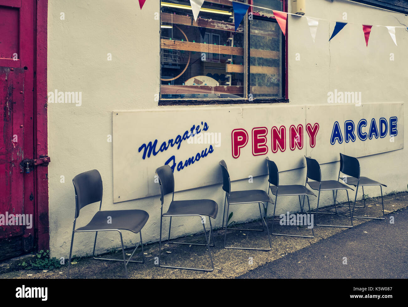 Vintage Arcade Old Town Margate Kent UK Stock Photo - Alamy