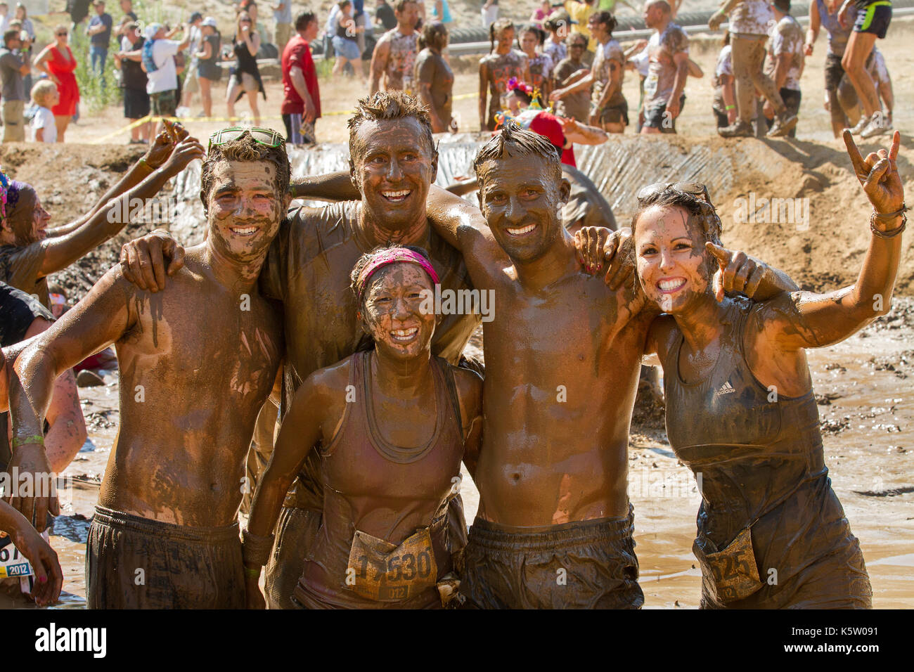 Muddy wet dirty event hi-res stock photography and images - Alamy