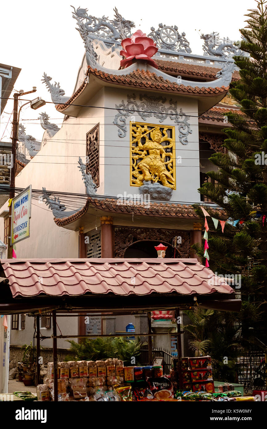 Ornate temple in Hoi-An Stock Photo - Alamy