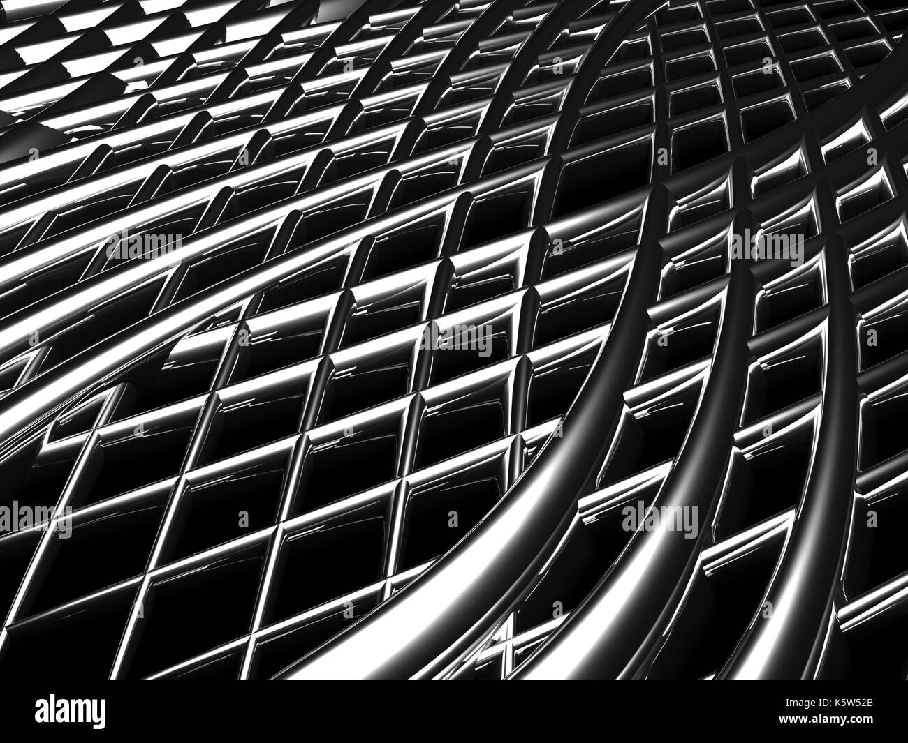 3d lattice Black and White Stock Photos & Images - Alamy