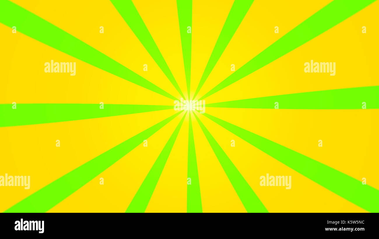Abstract background with animation of sun beams. Retro radial ...