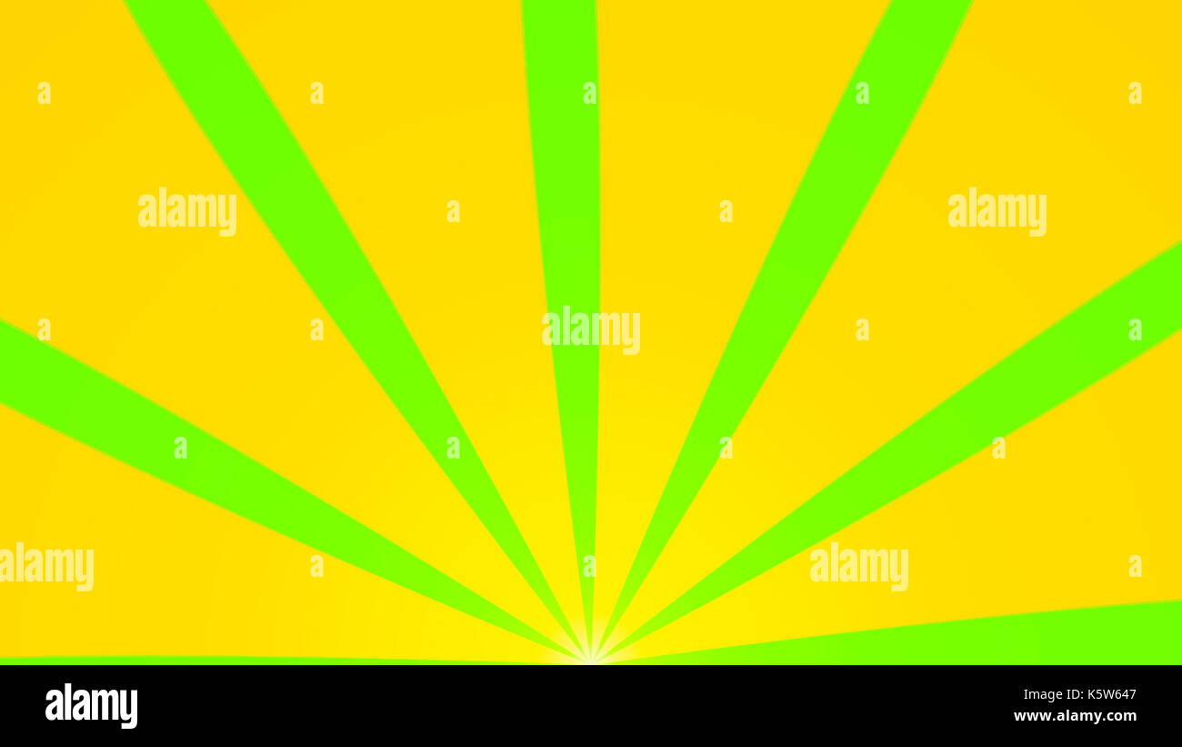 Abstract background with animation of sun beams. Retro radial ...