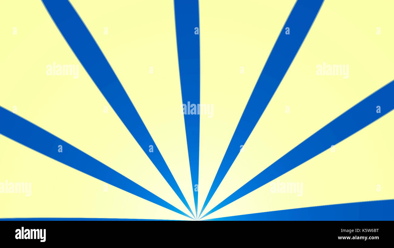 Abstract background with animation of sun beams. Retro radial ...