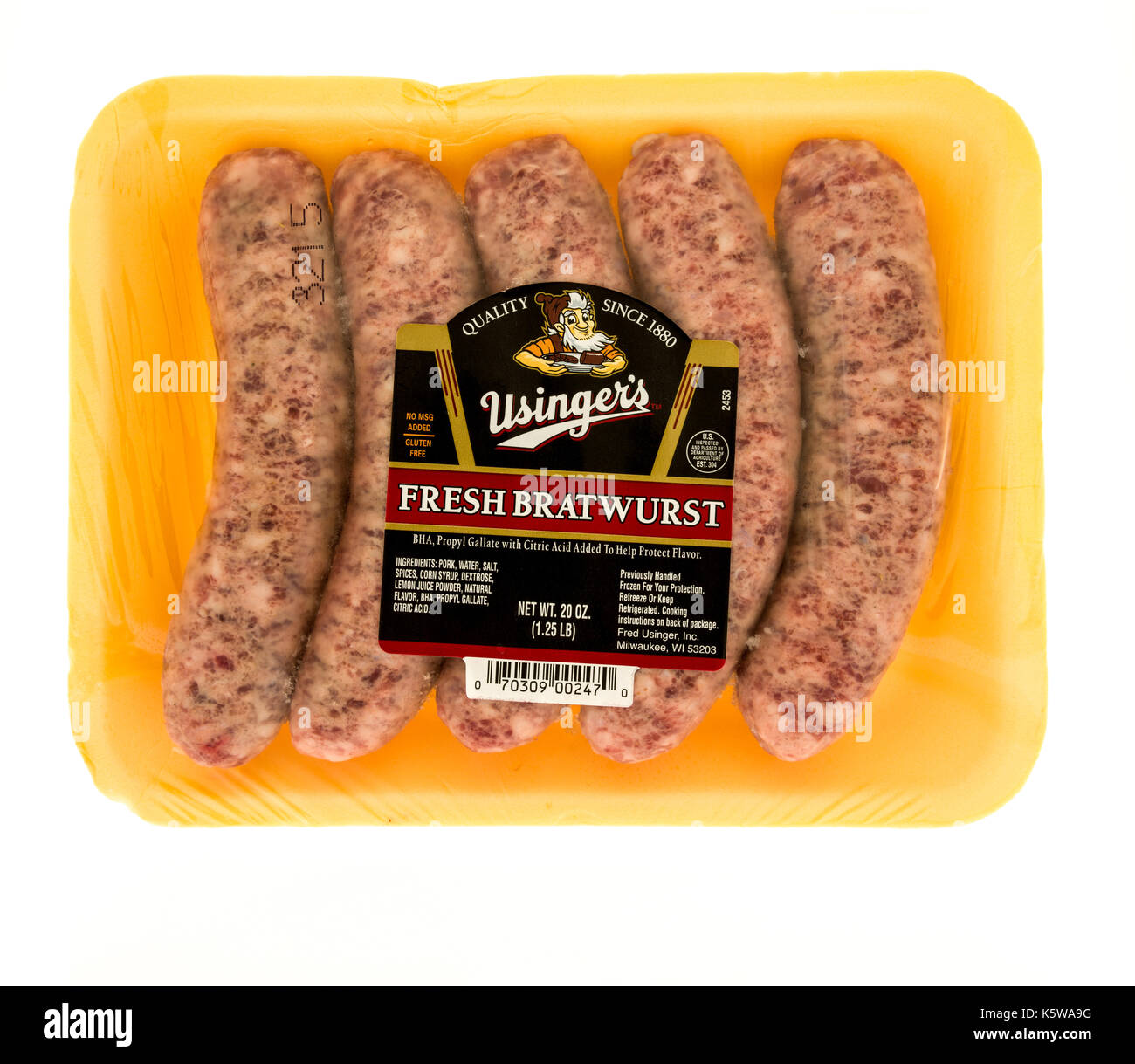 Bratwurst germany Cut Out Stock Images & Pictures - Alamy
